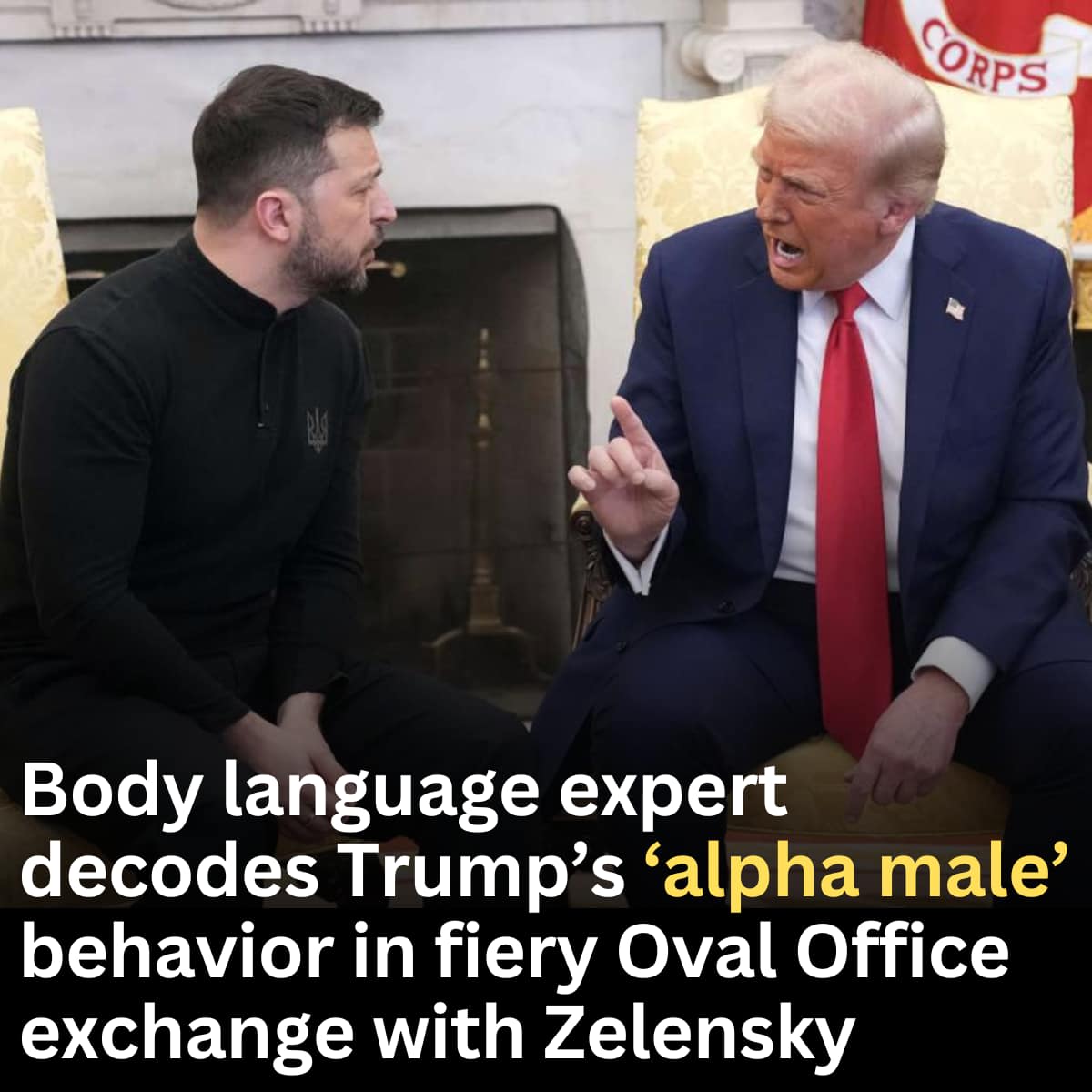 Body language expert decodes Trump’s ‘alpha male’ behavior in fiery ...