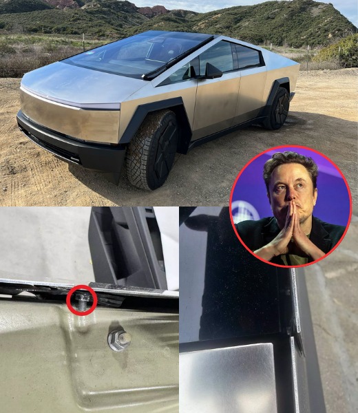 How Tesla Fixed Recalled Cybertrucks Has Owners in Shock: Glue, Patches ...