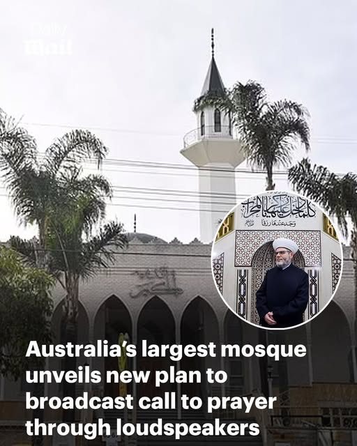Australia's largest mosque unveils bold new plan to broadcast call to ...