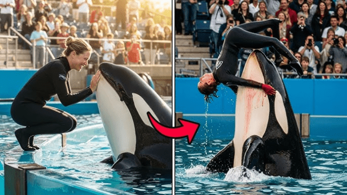 THE FINAL SMILE BEFORE HORROR: Jessica Radcliffe Waves to Crowd—Seconds Later, the K!ller Whale ...